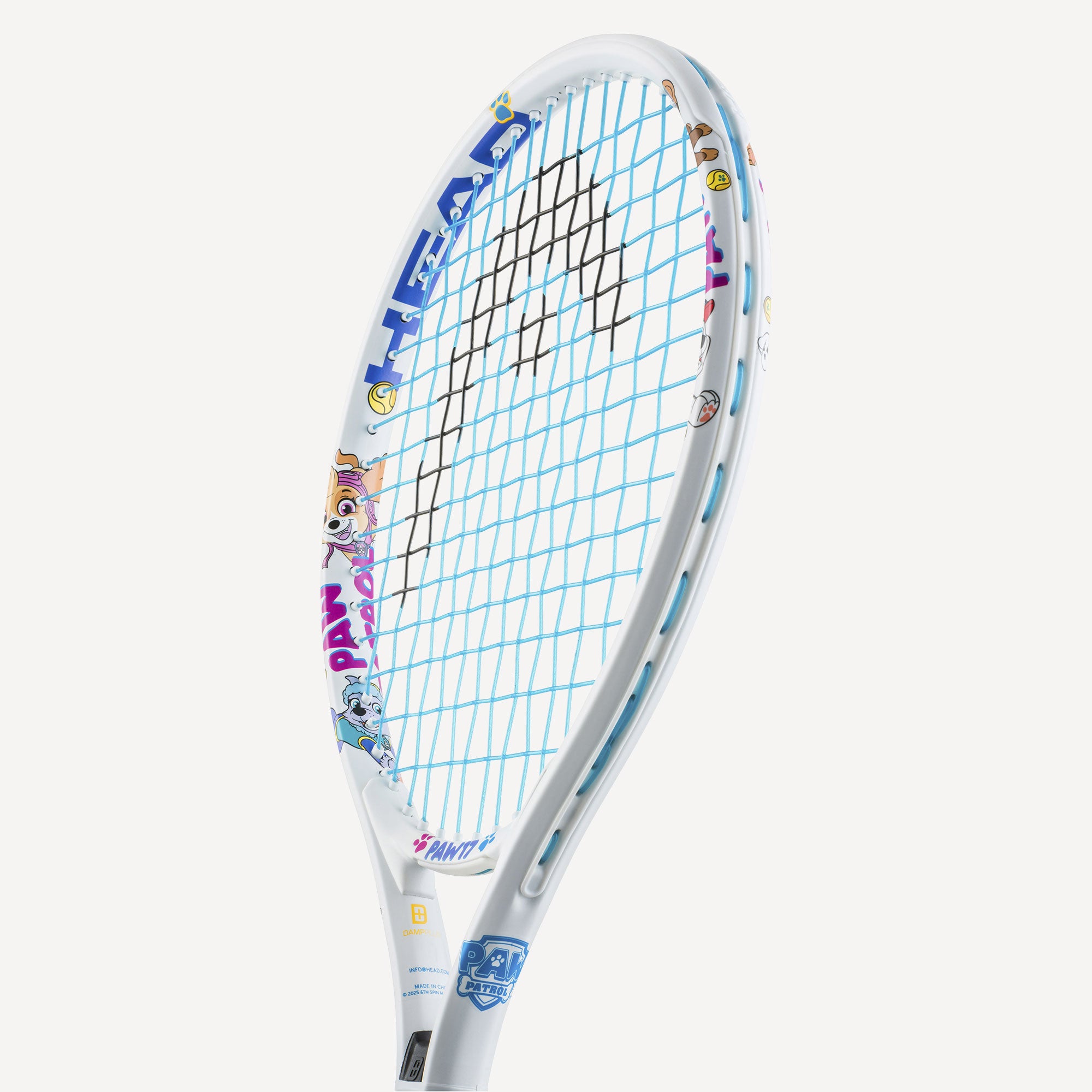 HEAD Paw Patrol 17 Junior Tennis Racket - White | Tennis Only