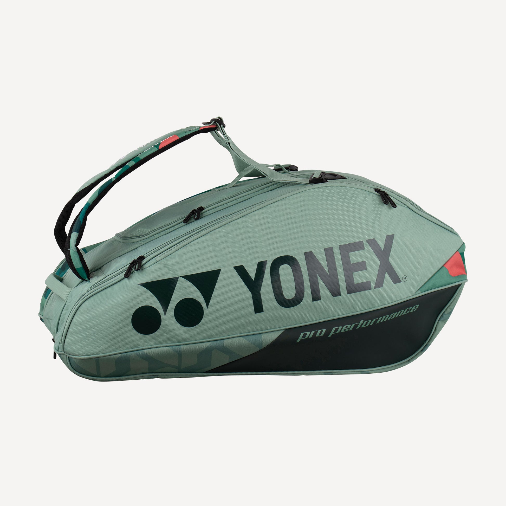 Yonex Pro 12 Racket Tennis Bag - Green | Tennis Only