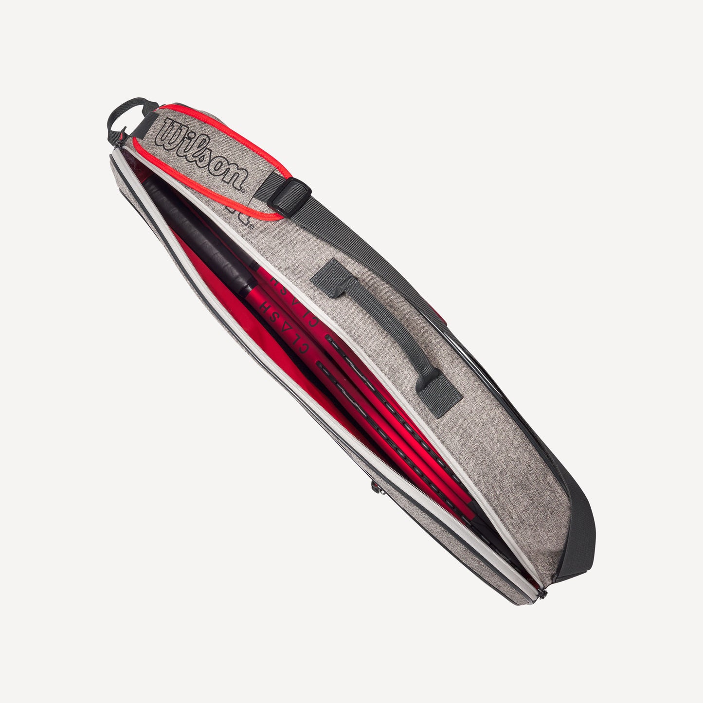 Wilson Team 3 Racket Tennis Bag Heather Grey - Tennis Only